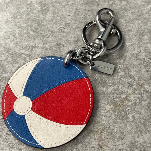 Coach | Accessories | Coach Beach Ball Keyfobbag Charm Euc | Poshmark